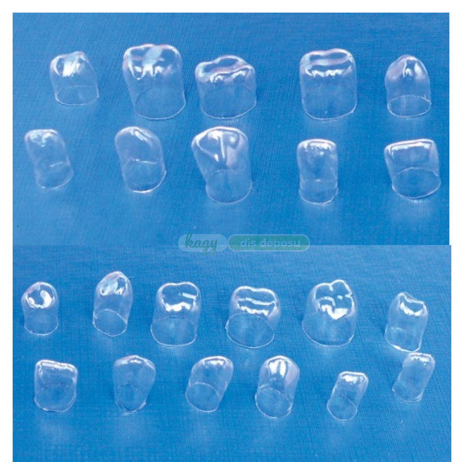 Tor VM Posterior Transparan Strip Kron Set 64'Lük 1911